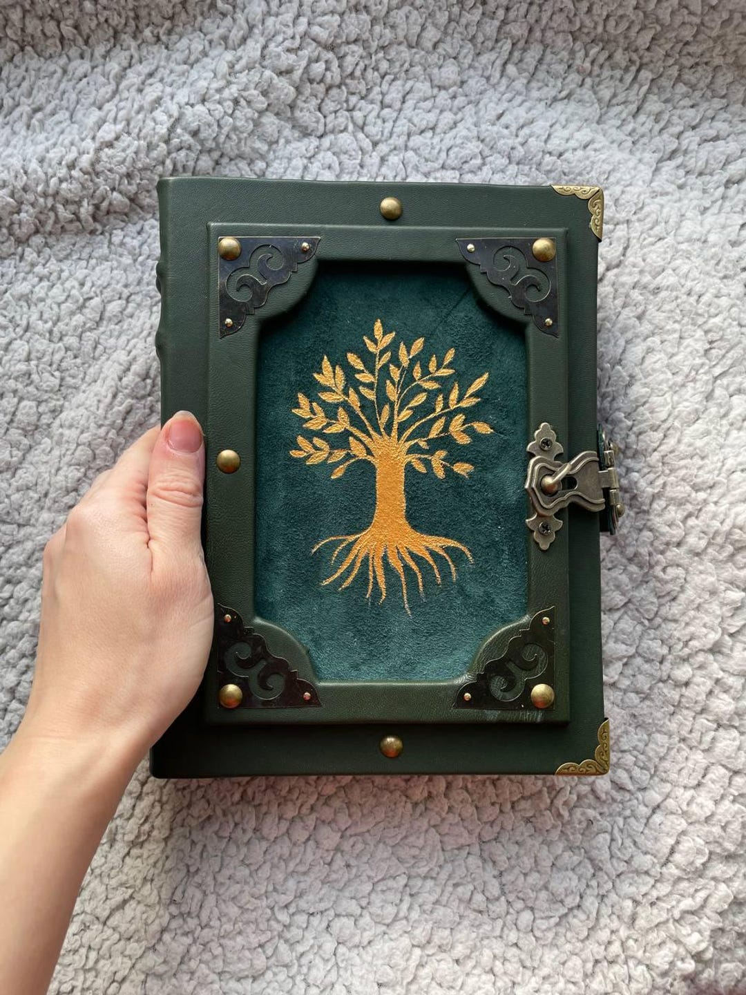 Ancestral Family Tree Book A5 Handmade Leather Genealogy Journal for ...