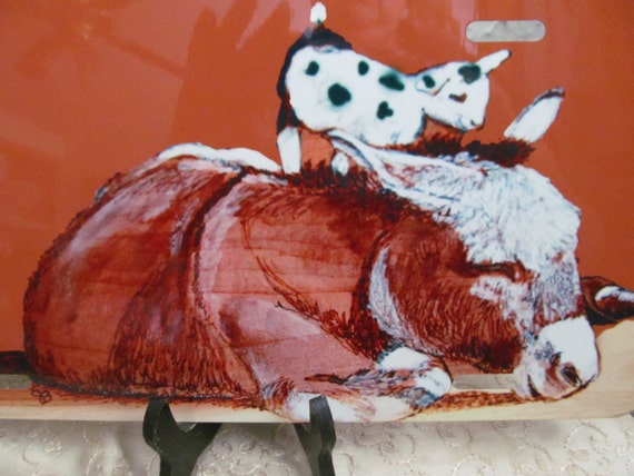 Donkey and Baby Goat License Plate | Etsy