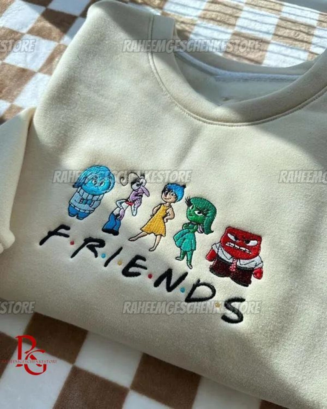 Disney Inside Out Friends Embroidered Sweatshirt, Disney Trip Shirt ...