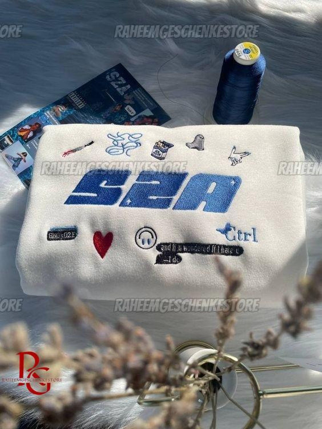 SZA Embroidered Sweatshirt, Retro Sza Shirt, Sza Embroidered Hoodie ...