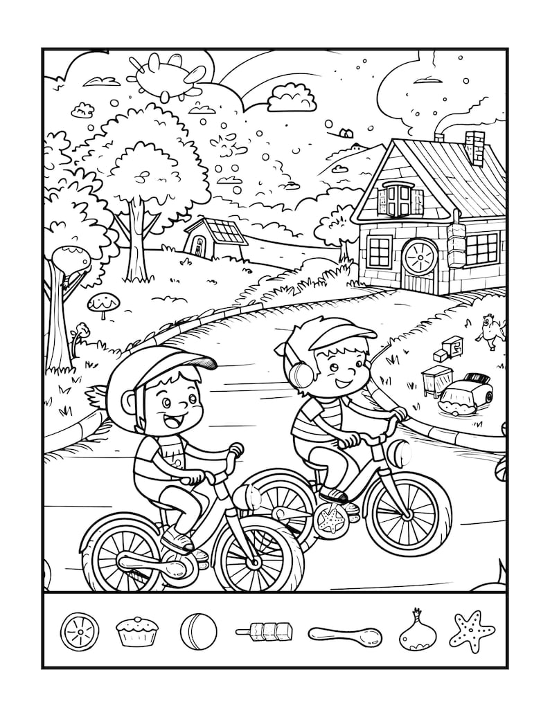 Extreme Hidden Object Brain Teasers, Printable Search & Find, Hidden ...