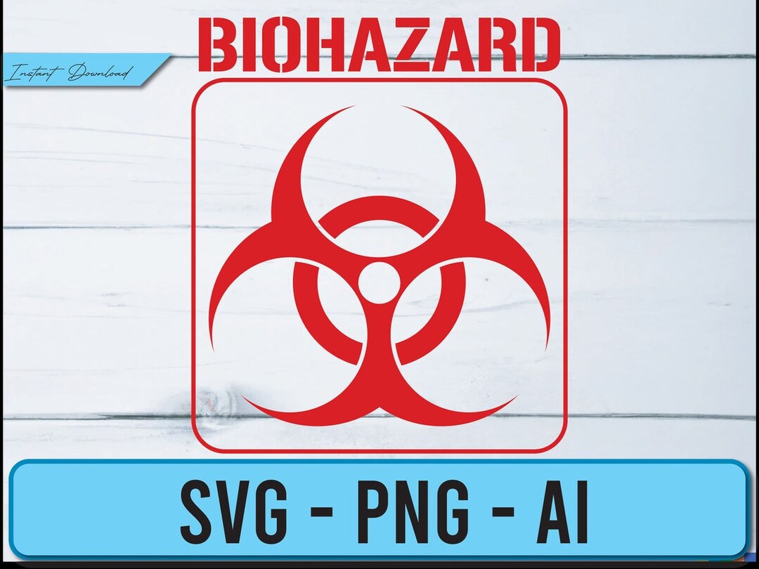 Biohazard SVG, Biohazard Warning Svg - Etsy