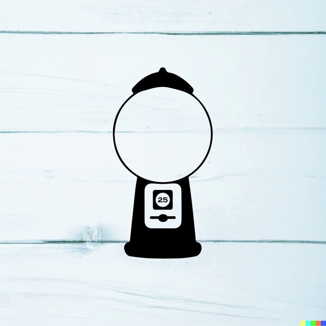 Gumball Machine SVG and PNG - Etsy