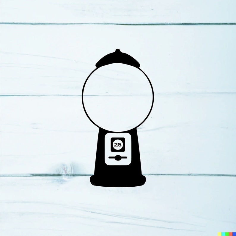 Gumball Machine SVG and PNG - Etsy