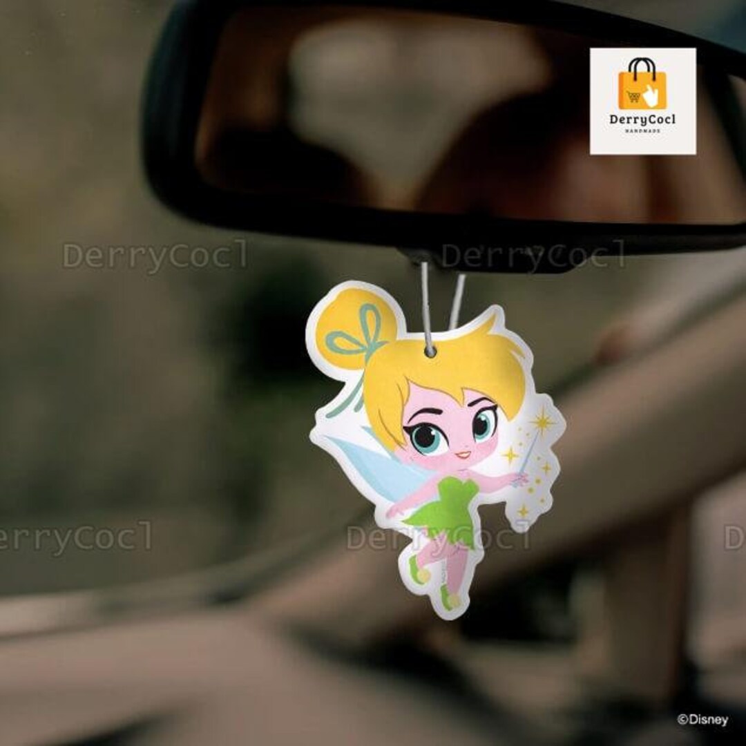Car Air Freshener Tinker Bell, Tinker Bell Car Freshener, Disney ...