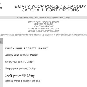 Empty Your Pockets, Daddy Leather Catchall custom Catchall, Valet Tray ...