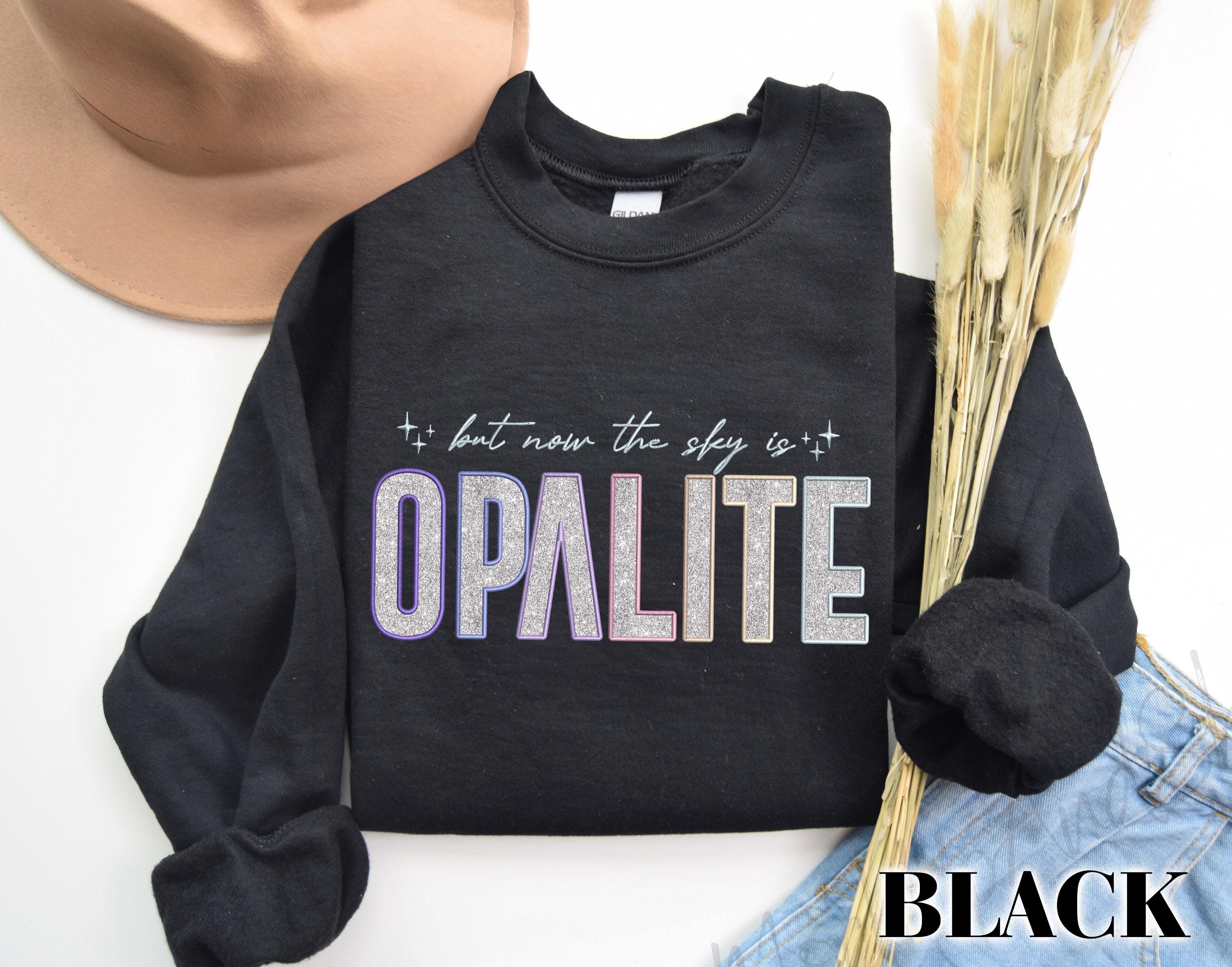 Comfort Colors® Embroidered Opalite Shimmer Crewneck. but Now the Sky ...