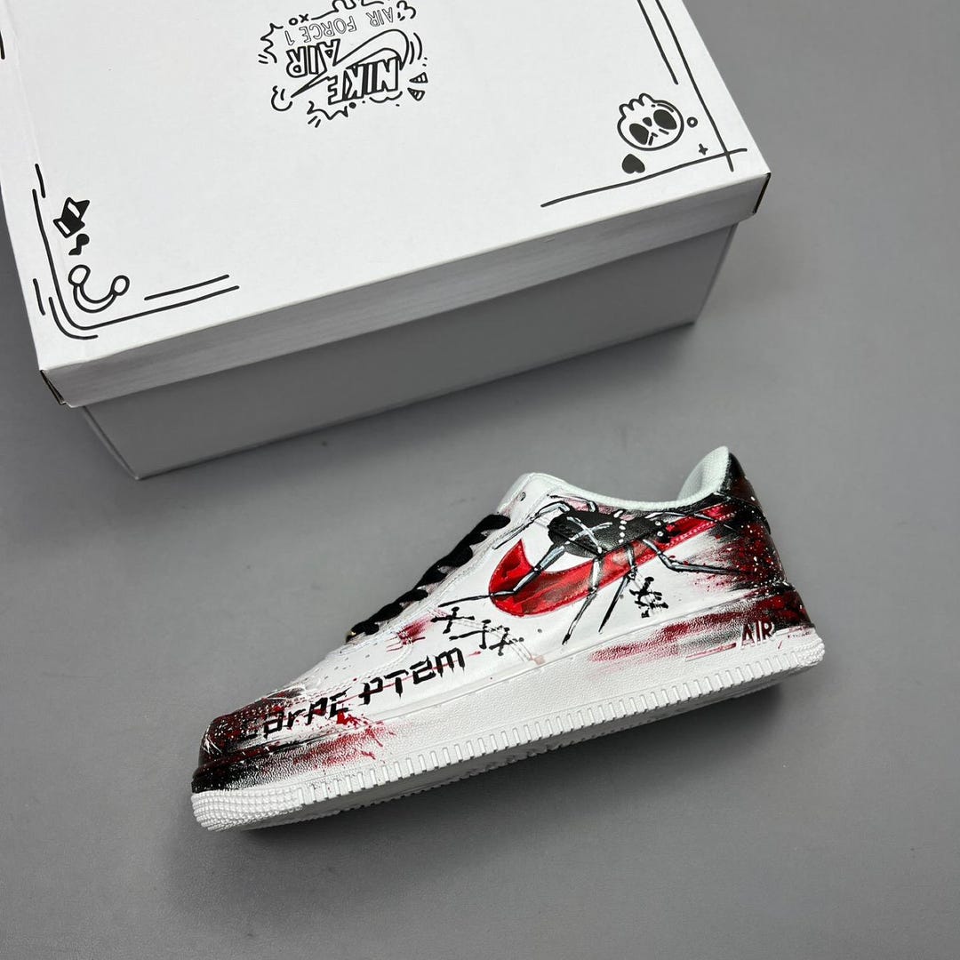 Custom Air Force 1 Customized Spider Af1custom Nike Shoes Custom ...
