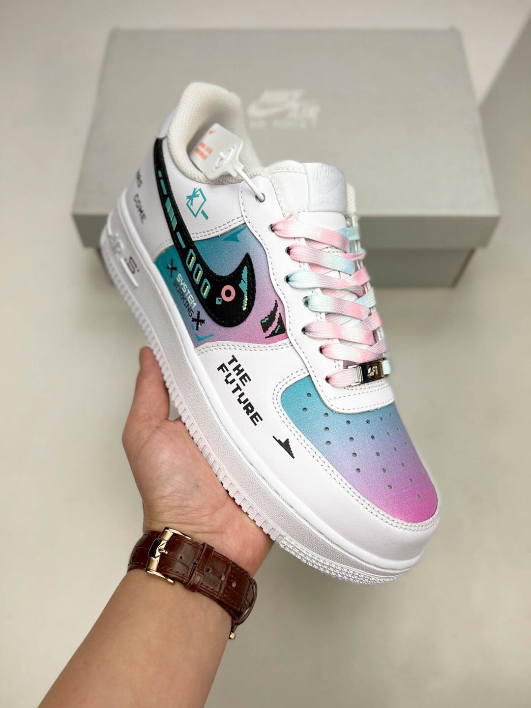 Custom Air Force 1custom Nike Shoescustom Sneakersgraffiti Design Nike ...