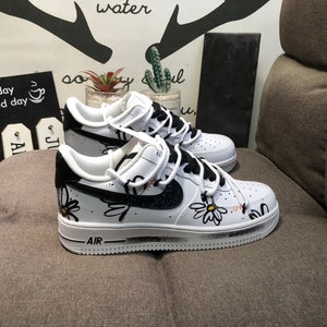Custom Air Force 1 Custom Nike Shoes Custom Sneakers Graffiti Design ...