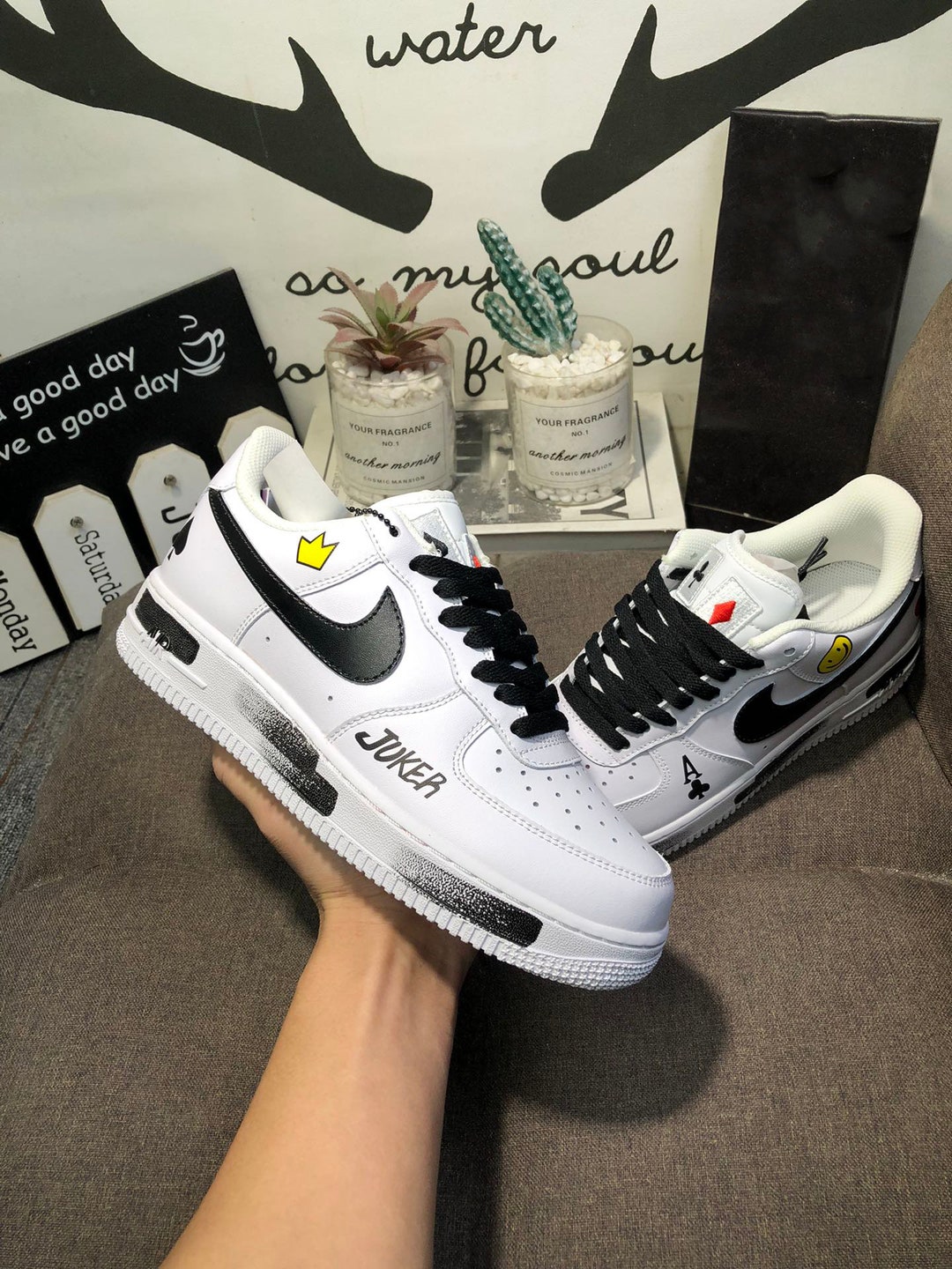 Custom Air Force 1 Custom Nike Shoes Custom Sneakers Graffiti Design ...