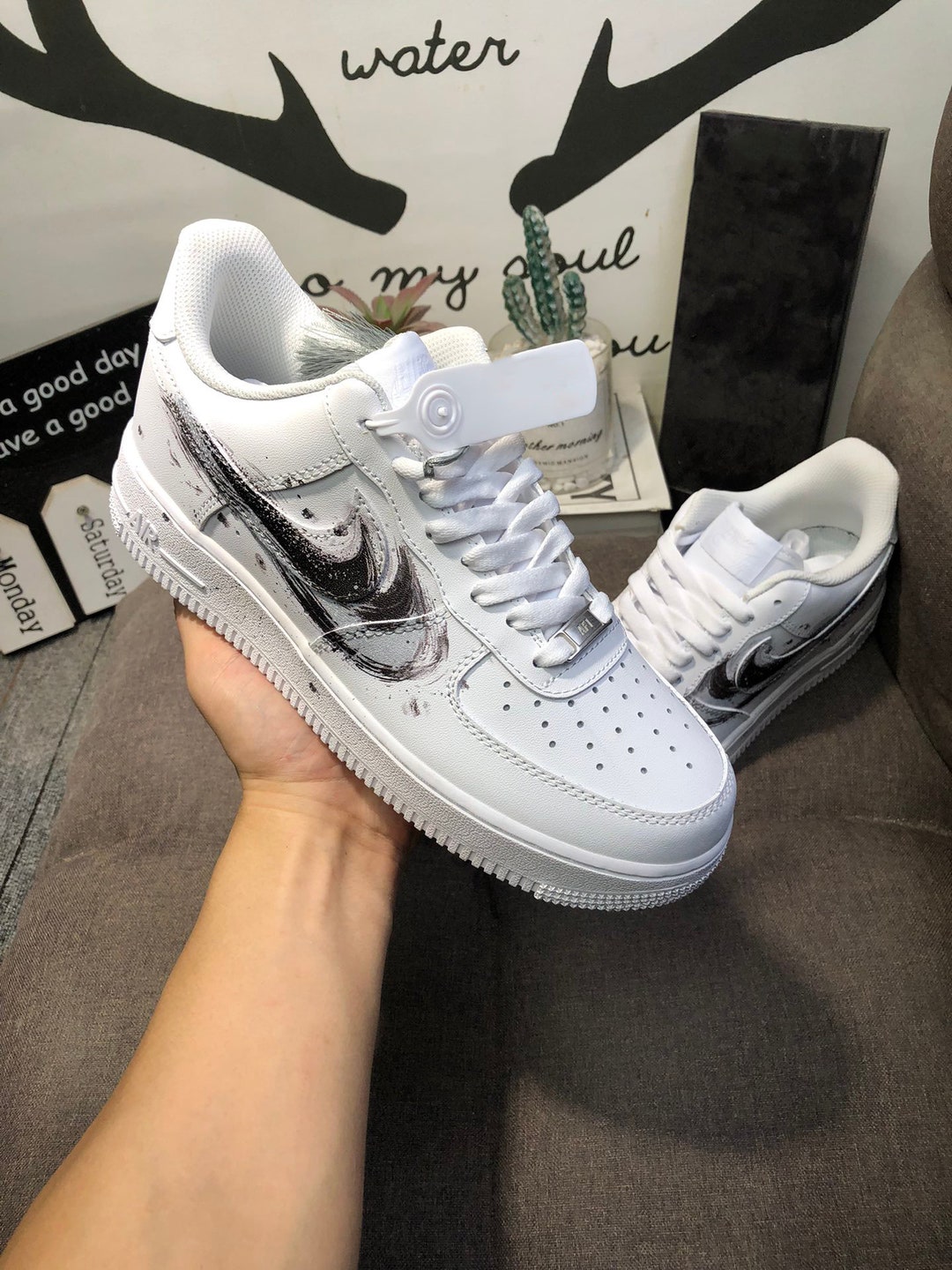 Custom Air Force 1 Custom Nike Shoes Custom Sneakers Graffiti Design ...