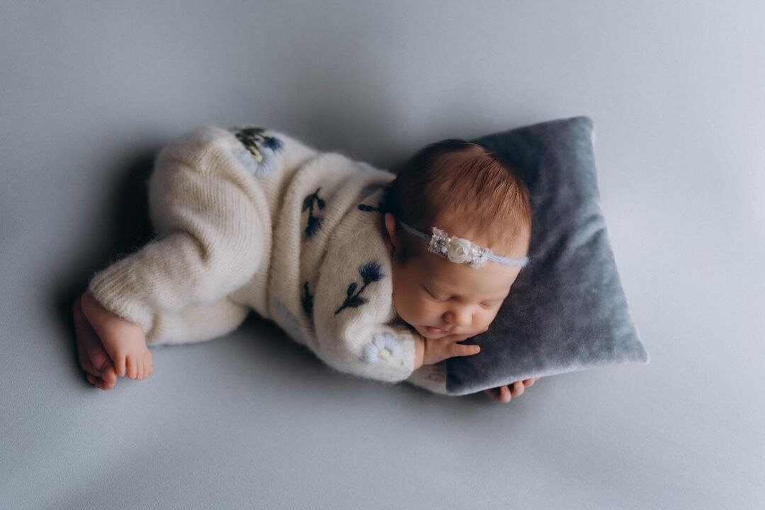 Embroidered Alpaca Wool Baby Set for Newborn Photoshoot - Etsy