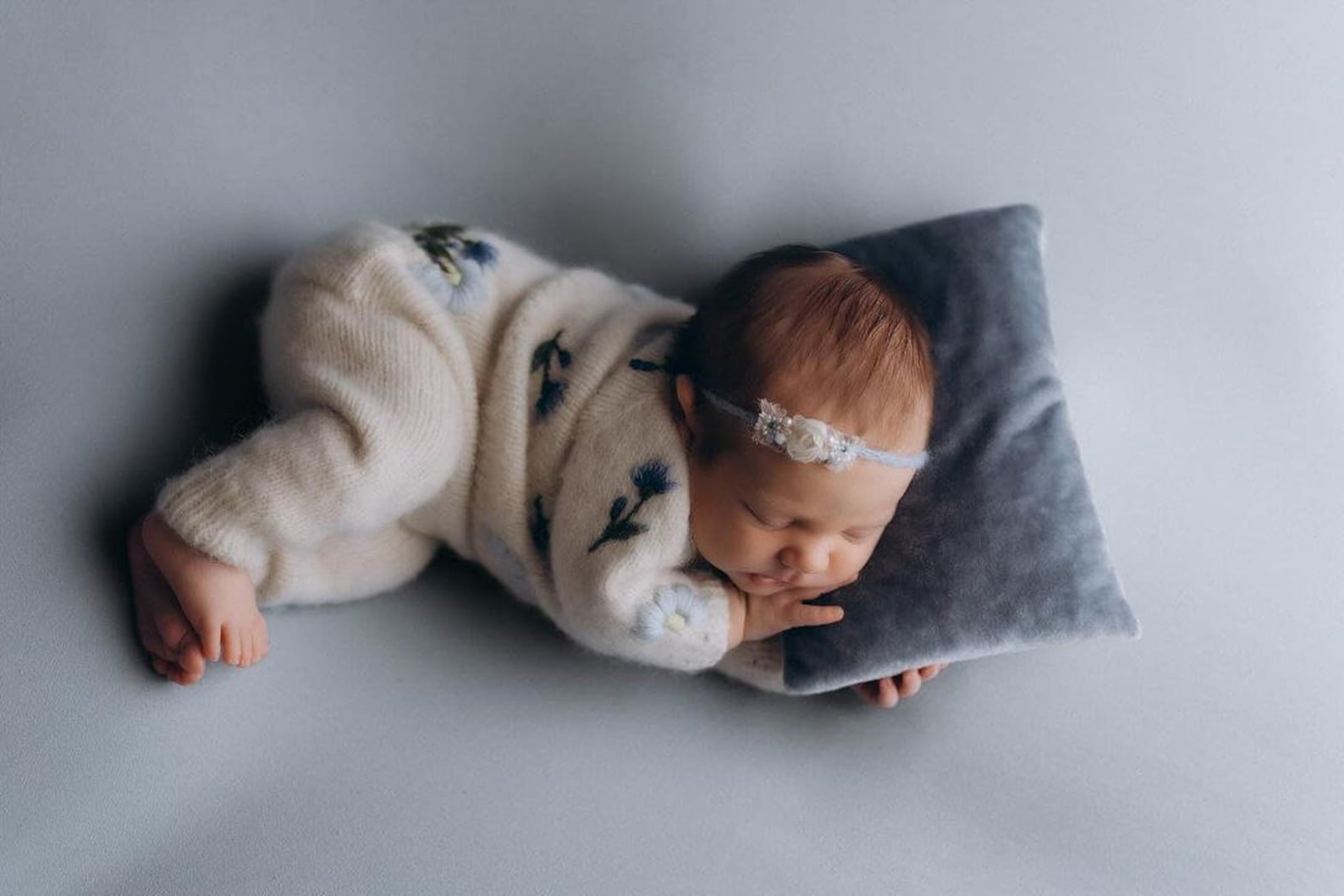 Embroidered Alpaca Wool Baby Set for Newborn Photoshoot - Etsy
