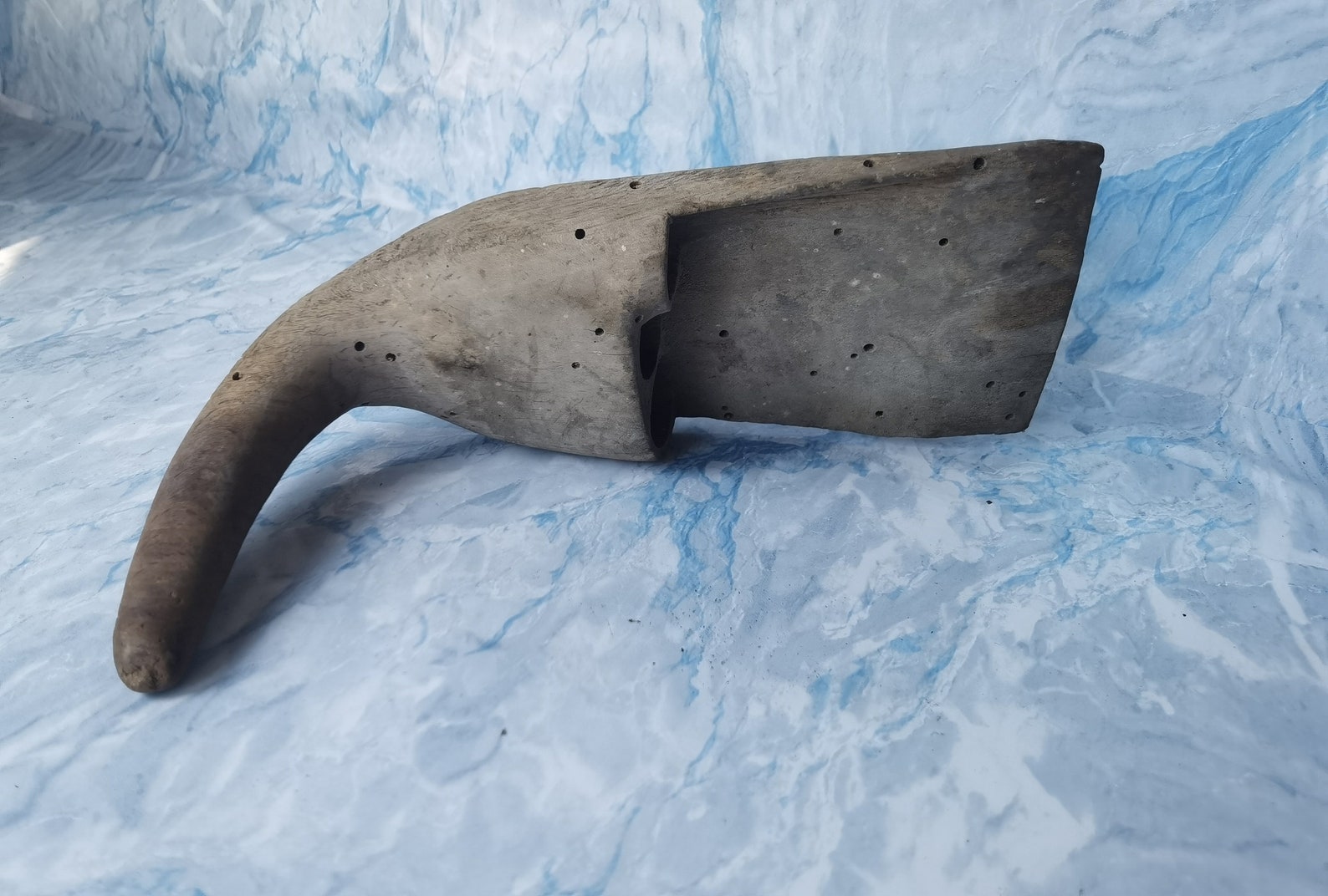 Palamarka Antique Primitive Bulgarian Wooden Tool Used in Harvest Time ...