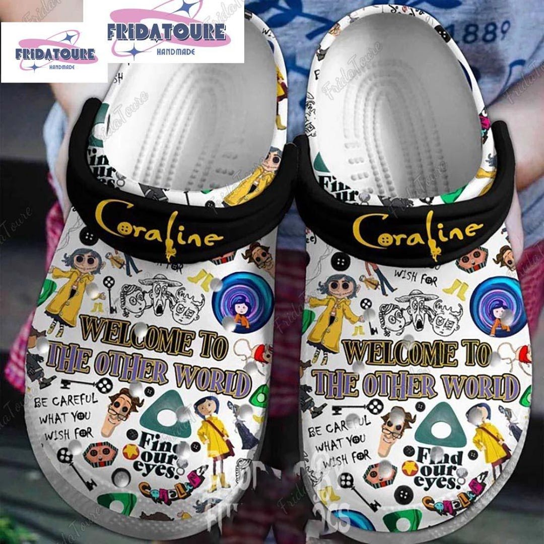 Halloween Coraline Sneakers, Coraline Horror Character Shoes, Coraline ...