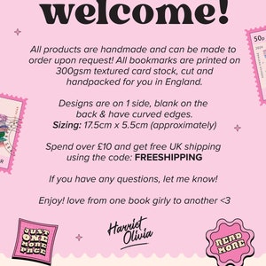 Bows + Emotional Support Bookmark - Girly and Coquette Style - Cute Duo ...