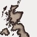 Vintage Map of the United Kingdom - Minimalist Art Style Wall Print - Etsy