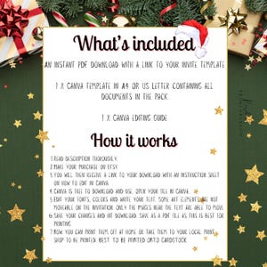 Editable Christmas Potluck Flyer Template Holiday Potluck Party Canva ...