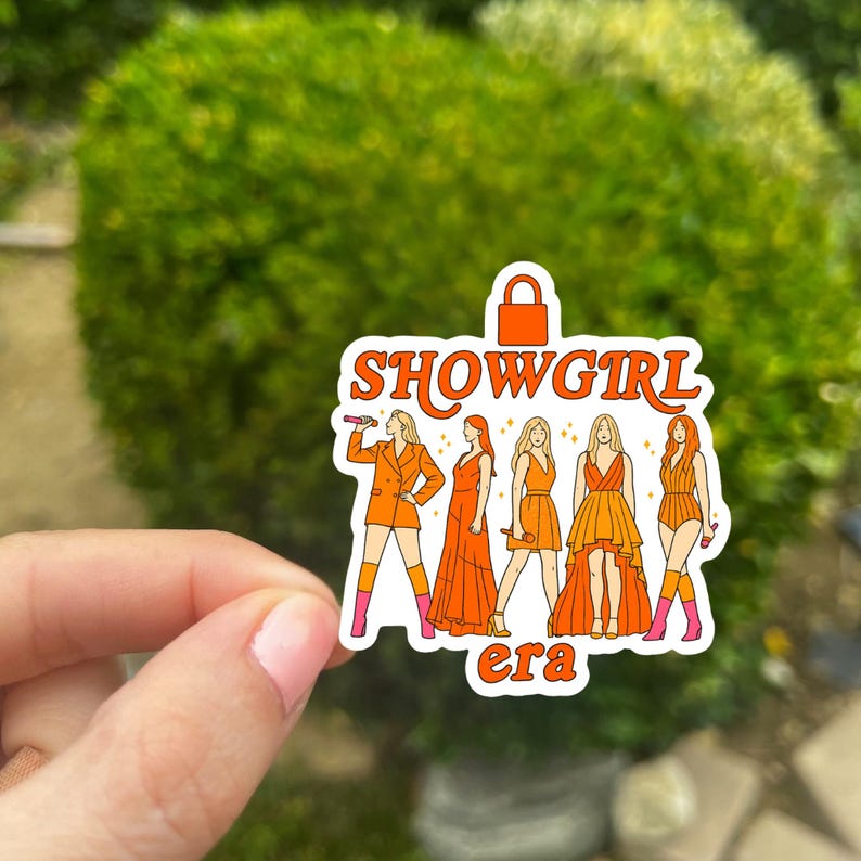 Showgirl Era Sticker Pack - 110pcs Trendy Showgirl Quote Stickers ...