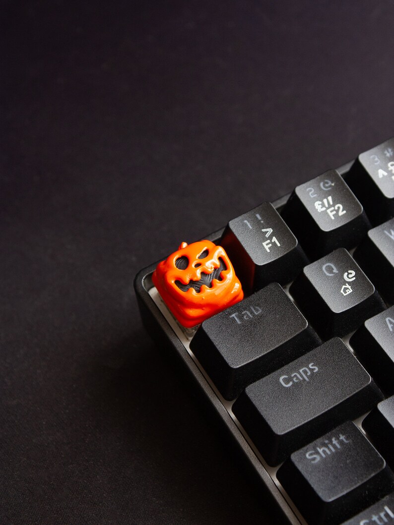 Pumpkin Artisan Mechanical Keycap - Etsy