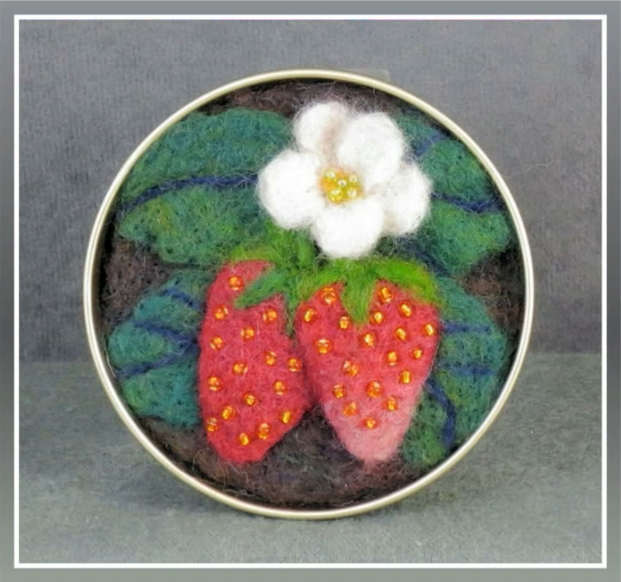 Tutorial Jar Ring Brooches Needle Felting - Etsy