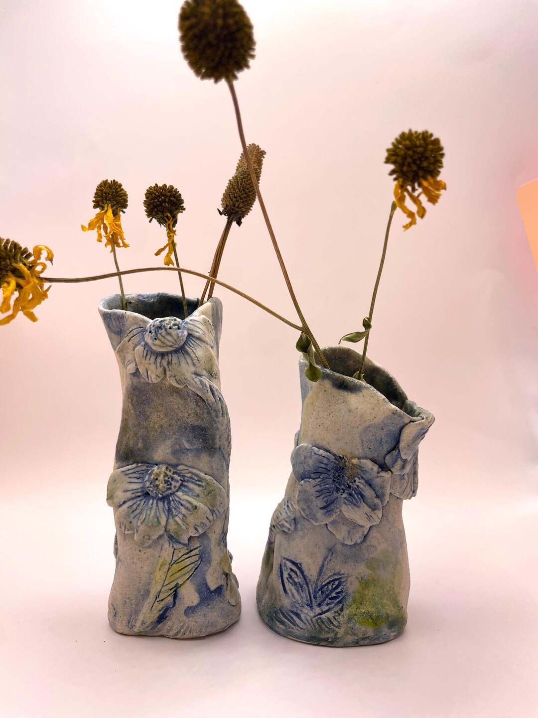 Handmade Bud Vase. Organic Shape. Sculptural. Flowers. Original Art ...