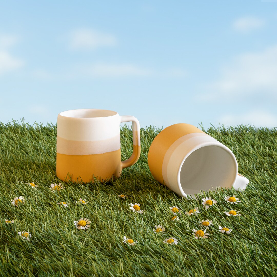 The Danish Mug Modern Handmade Ceramics Dipped Glaze - Etsy