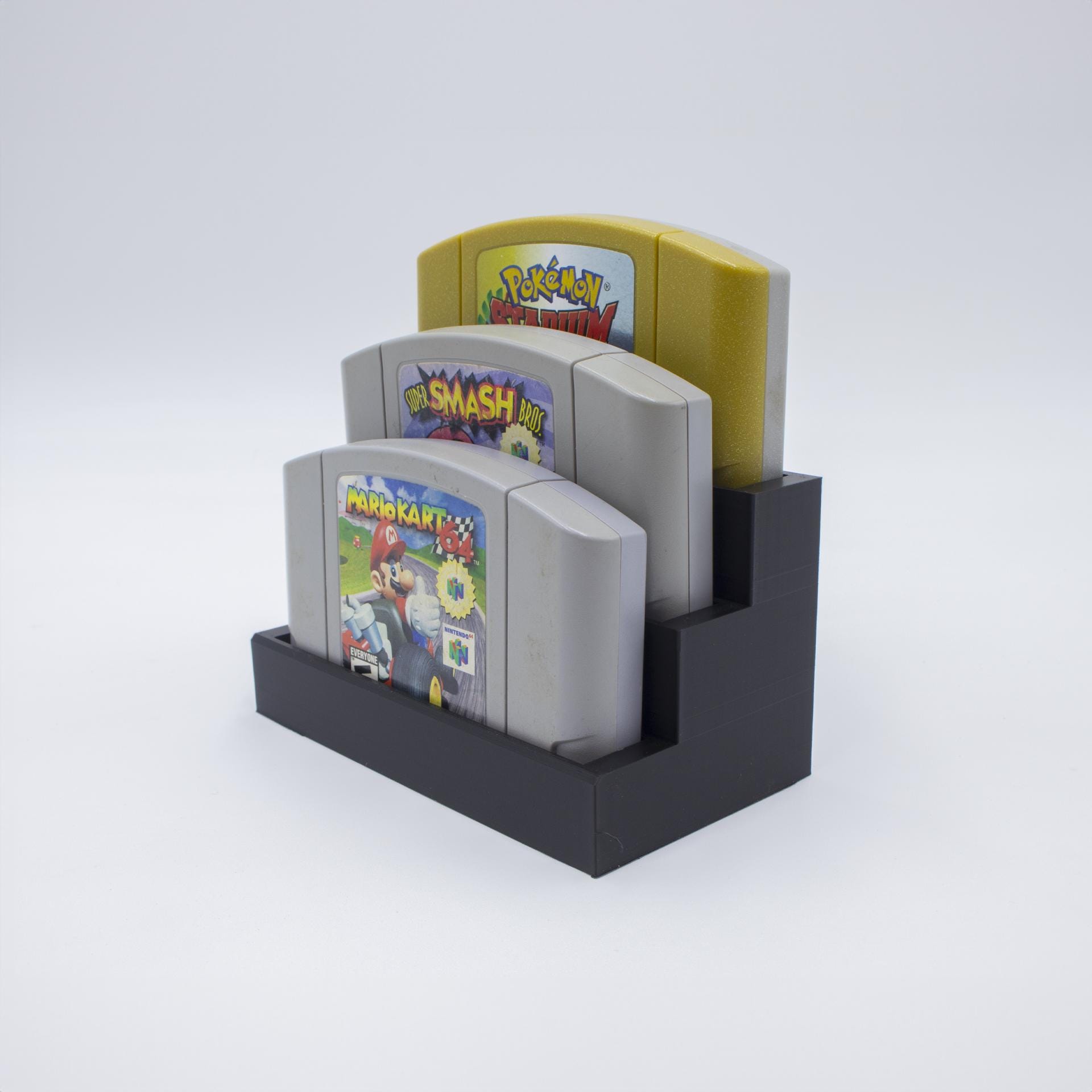 3D Printable Nintendo 64 Cartridge Stand 3 Pack STL Files - Etsy