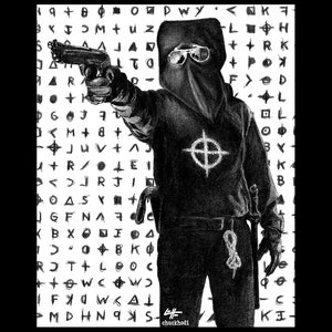 The Zodiac Killer - True Crime Serial Killers Dark Art Horror Lowbrow ...