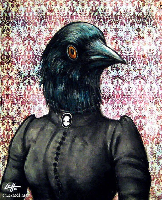 Scary Raven