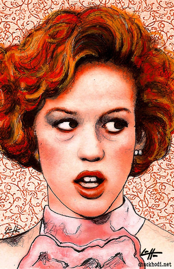 Molly Ringwald Pretty In Pink Hair