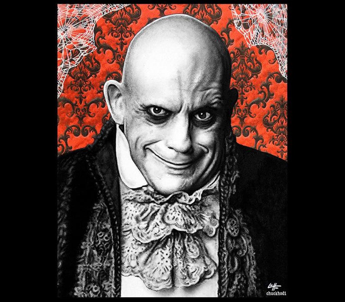 Print 8x10 Onkel Fester The Addams Family - Etsy