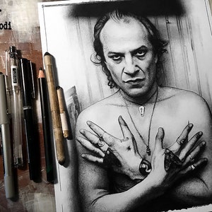 Buffalo Bill - Silence of the Lambs Hannibal Lecter Ted Levine Dark Art ...