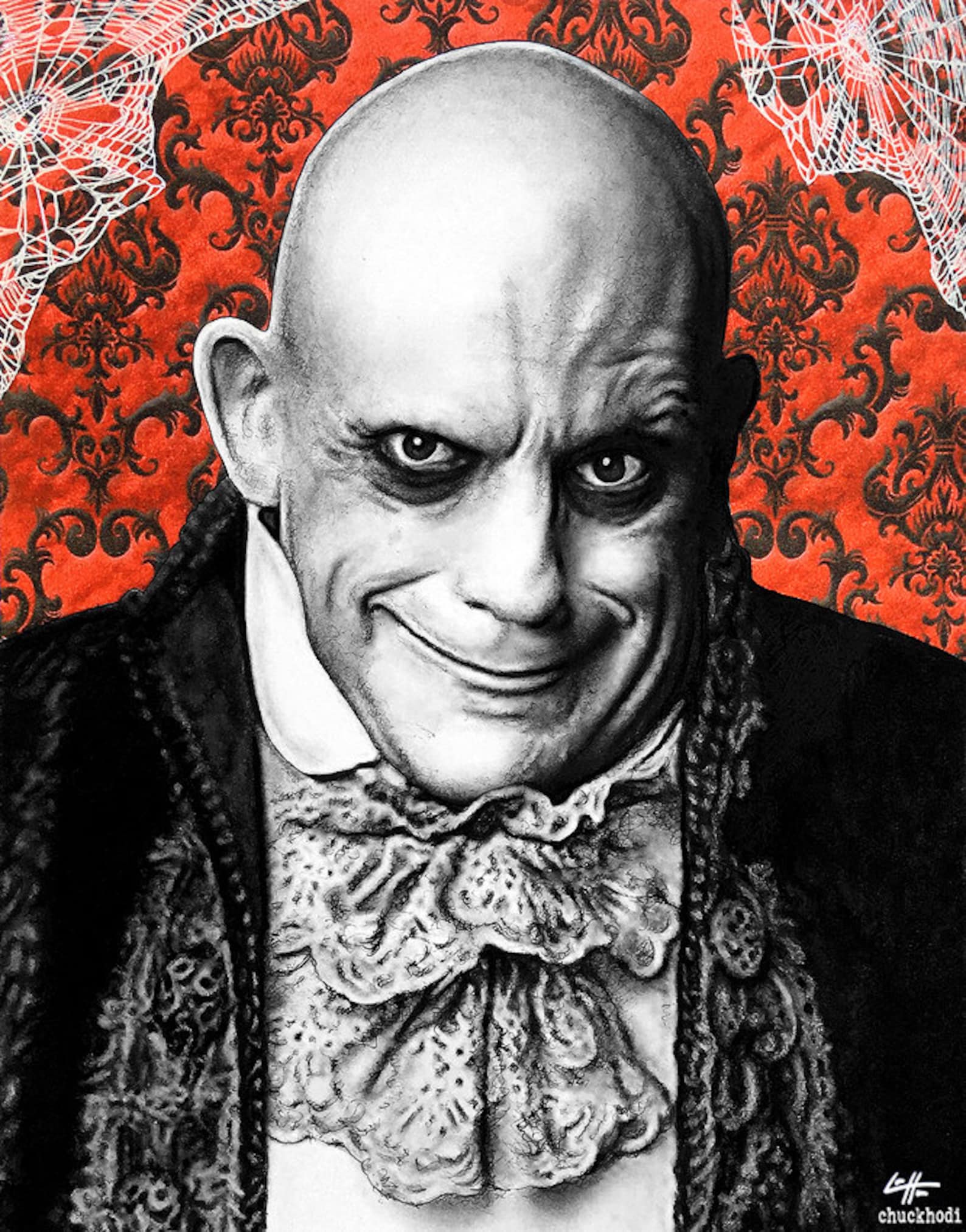 Print 11x14 Uncle Fester the Addams Family | Etsy