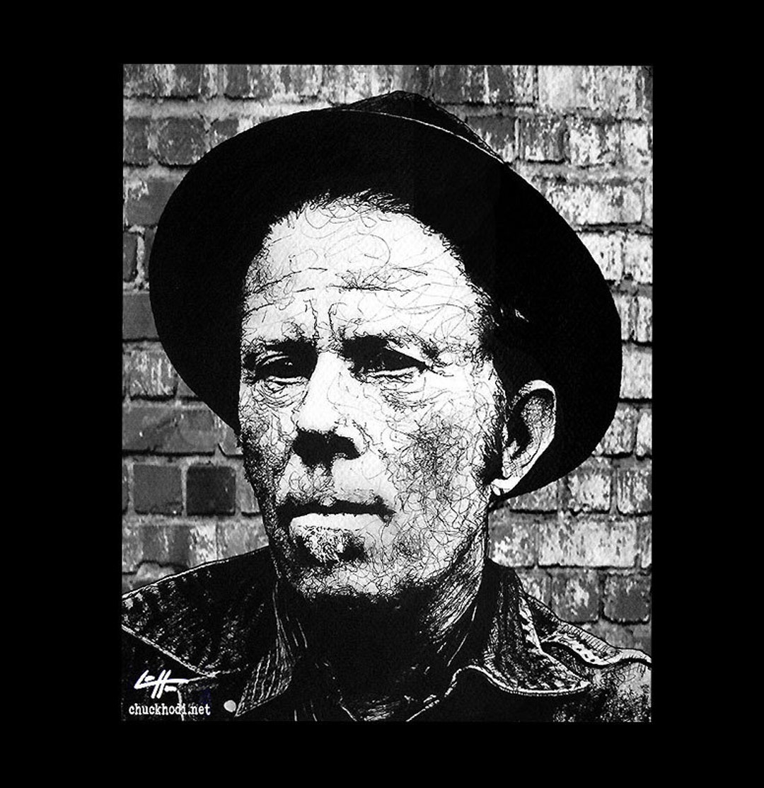 Tom Waits - Portrait Blues Rock Jazz Experimental Piano Smoking ...
