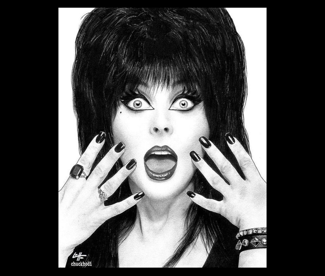 Mistress of the Dark - Spooky 80s Gothic Halloween Pop Art Horror ...