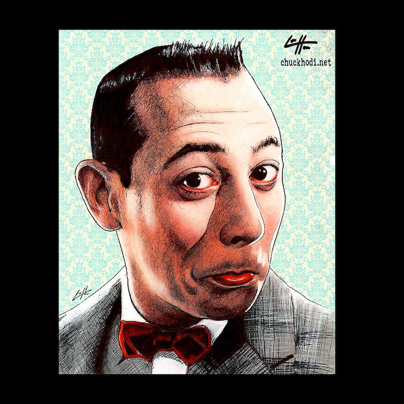 Pee Wee Herman Art - Etsy
