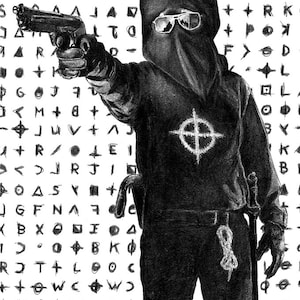 The Zodiac Killer True Crime Serial Killers Dark Art Horror - Etsy