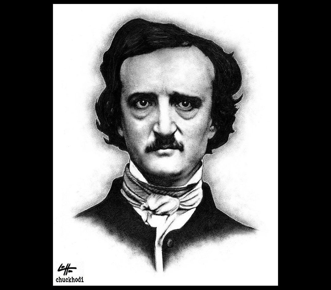 Edgar Allan Poe - Poetry Author the Raven Nevermore Murders in the Rue ...