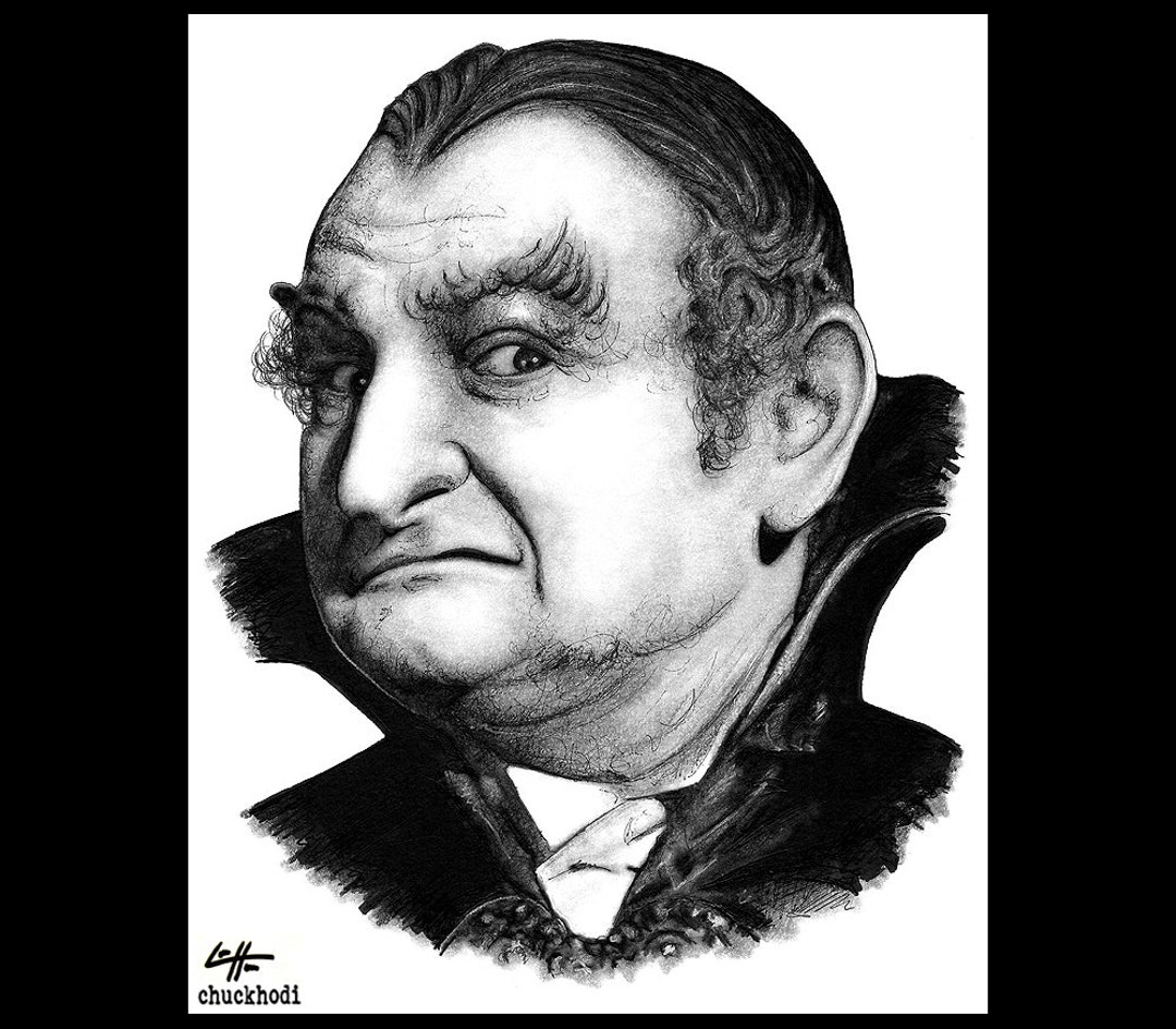 Grandpa Munster - the Munsters Dracula Horror Vintage Science Fiction ...