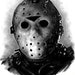 Jason Voorhees - Friday the 13th Hockey Mask Horror Slasher Dark Art ...