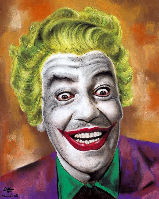 Cesar Romero Joker Mustache