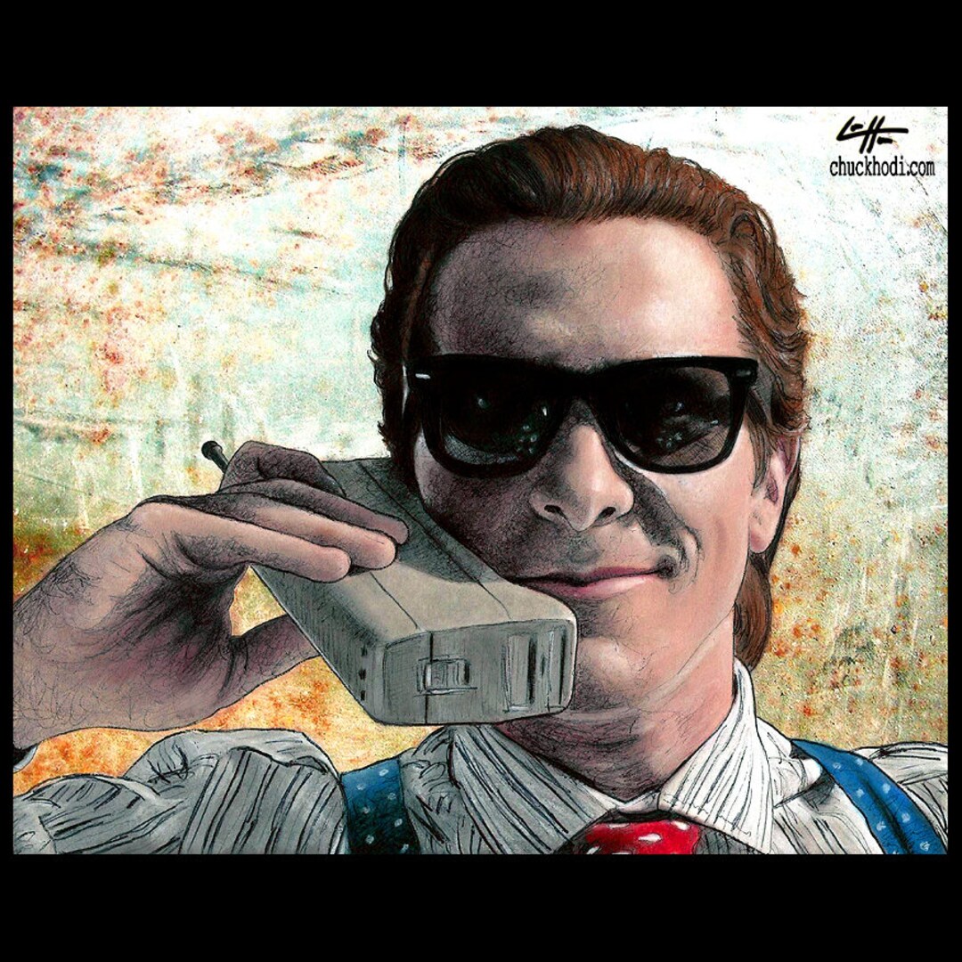 Patrick Bateman American Psycho Serial Killer 80s Halloween Gothic ...