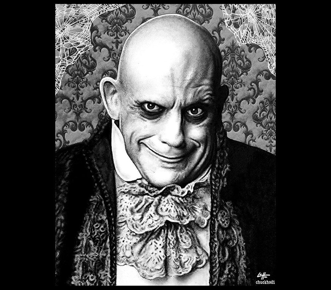 Print 8x10 Uncle Fester the Addams Family - Etsy