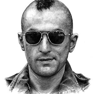 Travis Bickle - Taxi Driver Robert De Niro Martin Scorsese Mohawk ...