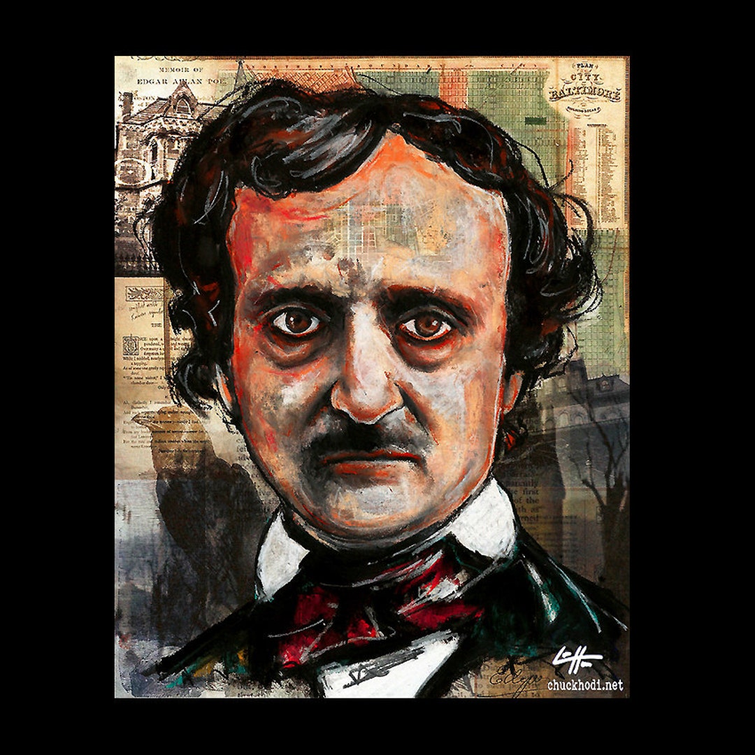 Edgar Allan Poe - Poetry Author the Raven Nevermore Murders in the Rue ...