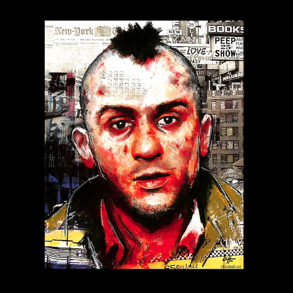 Taxi Driver Robert De Niro Mohawk