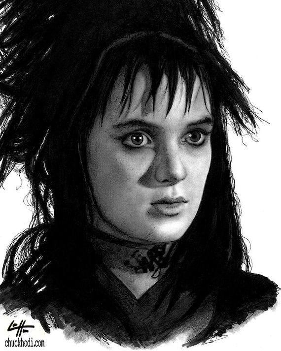 Cheveux De Beetlejuice Lydia Deetz