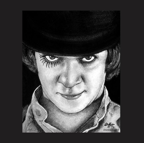 A Clockwork Orange Drawing